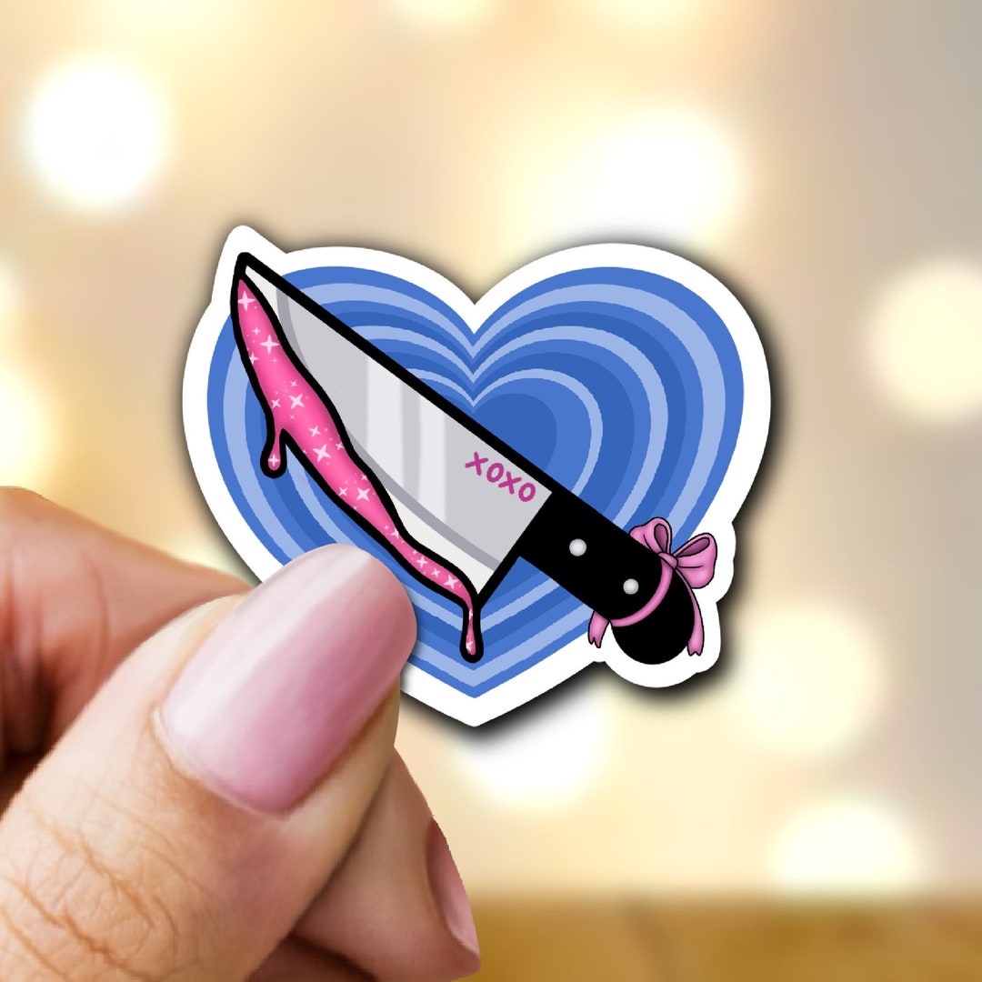 Cute Knife Sticker Edgy Sticker for Girls - Etsy