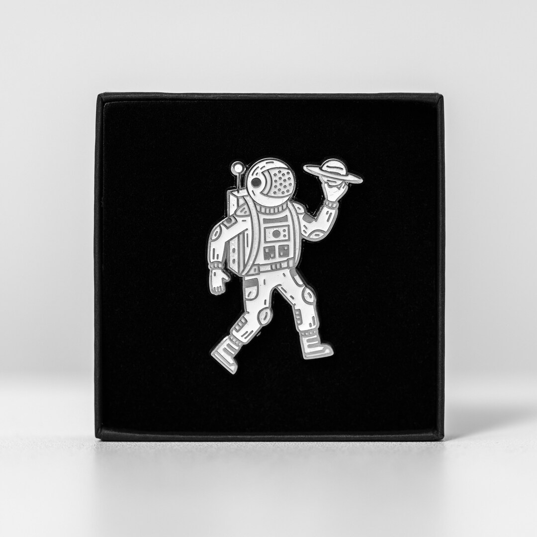 The Astronaut Glow - Pin Badge - Etsy
