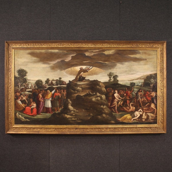 Antique Religious Oil Paintings - Etsy