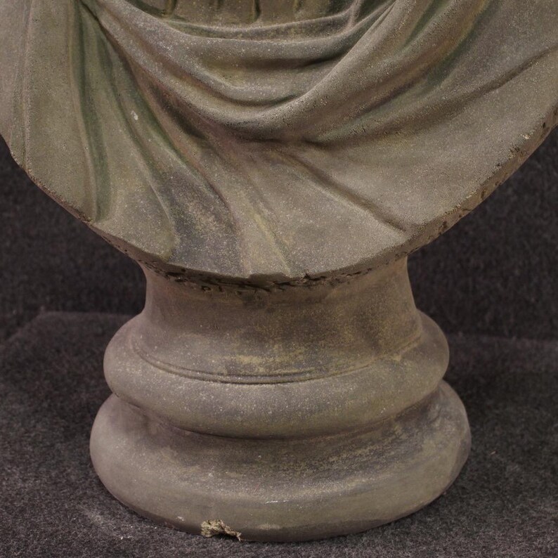 Statue Portrait Half Bust Emperor Caracalla Cement Sculpture 20th ...