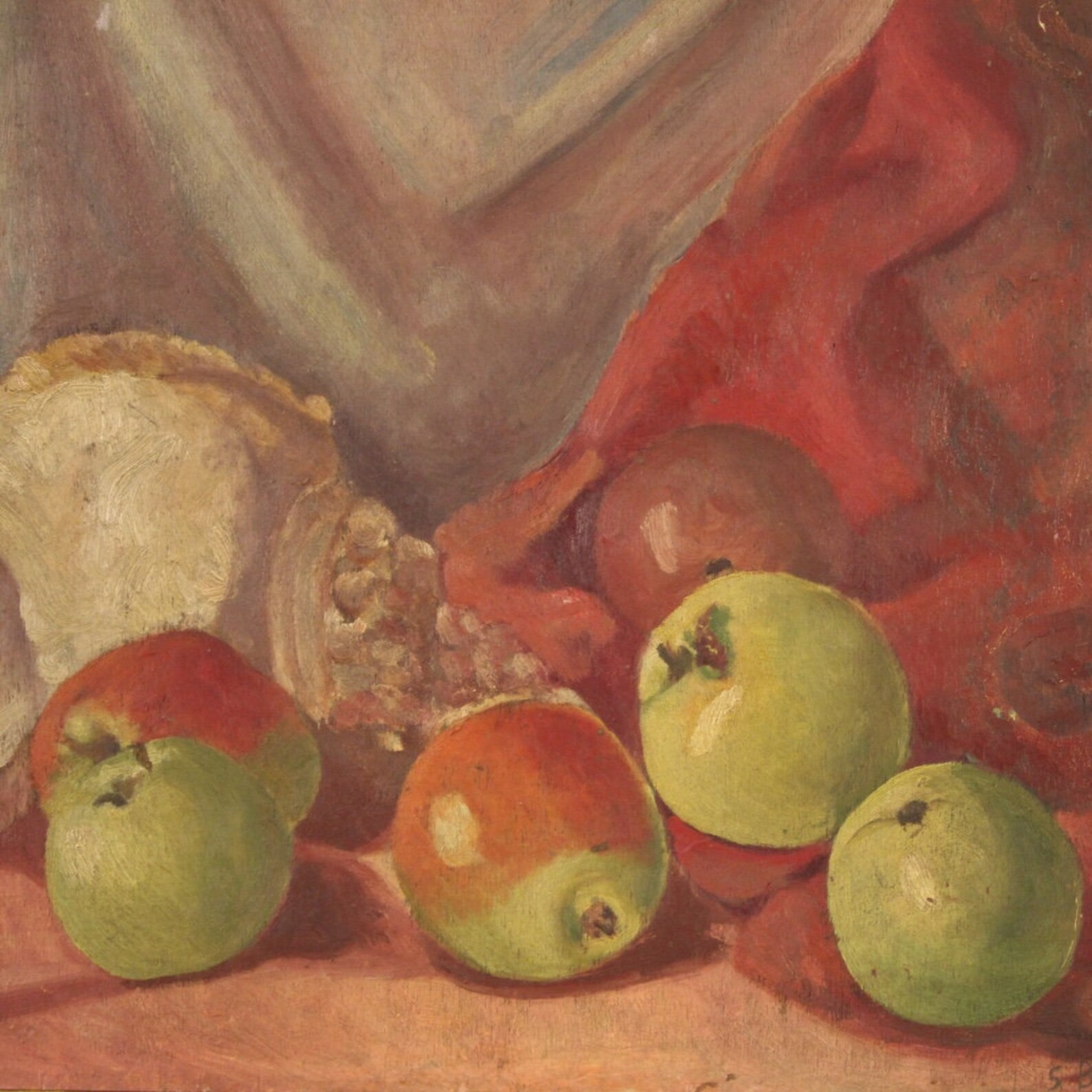 Painting Framework Oil on Panel Still Life With Frame Antique Style ...