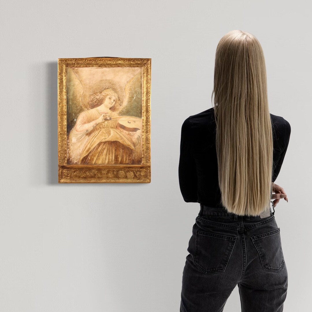 Terracotta Angel Terra Di Signa Stamped Bas-relief Sculpture 900 20th ...