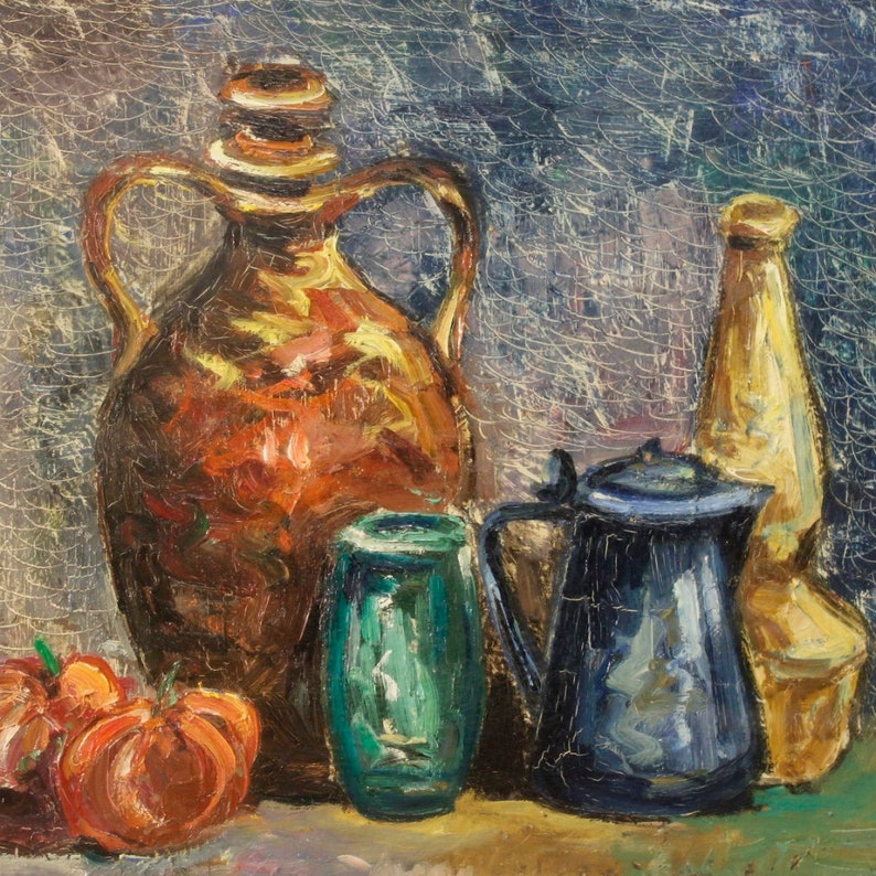 Italian Still Life Painting in Impressionist Style - Etsy