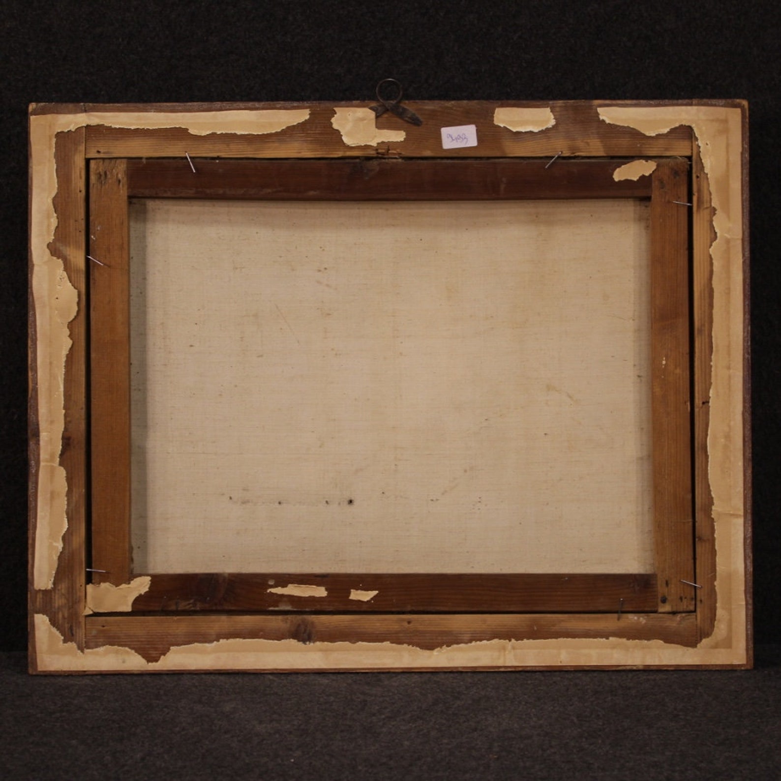 Antique Tempera on Paper Painting Religious Adoration | Etsy