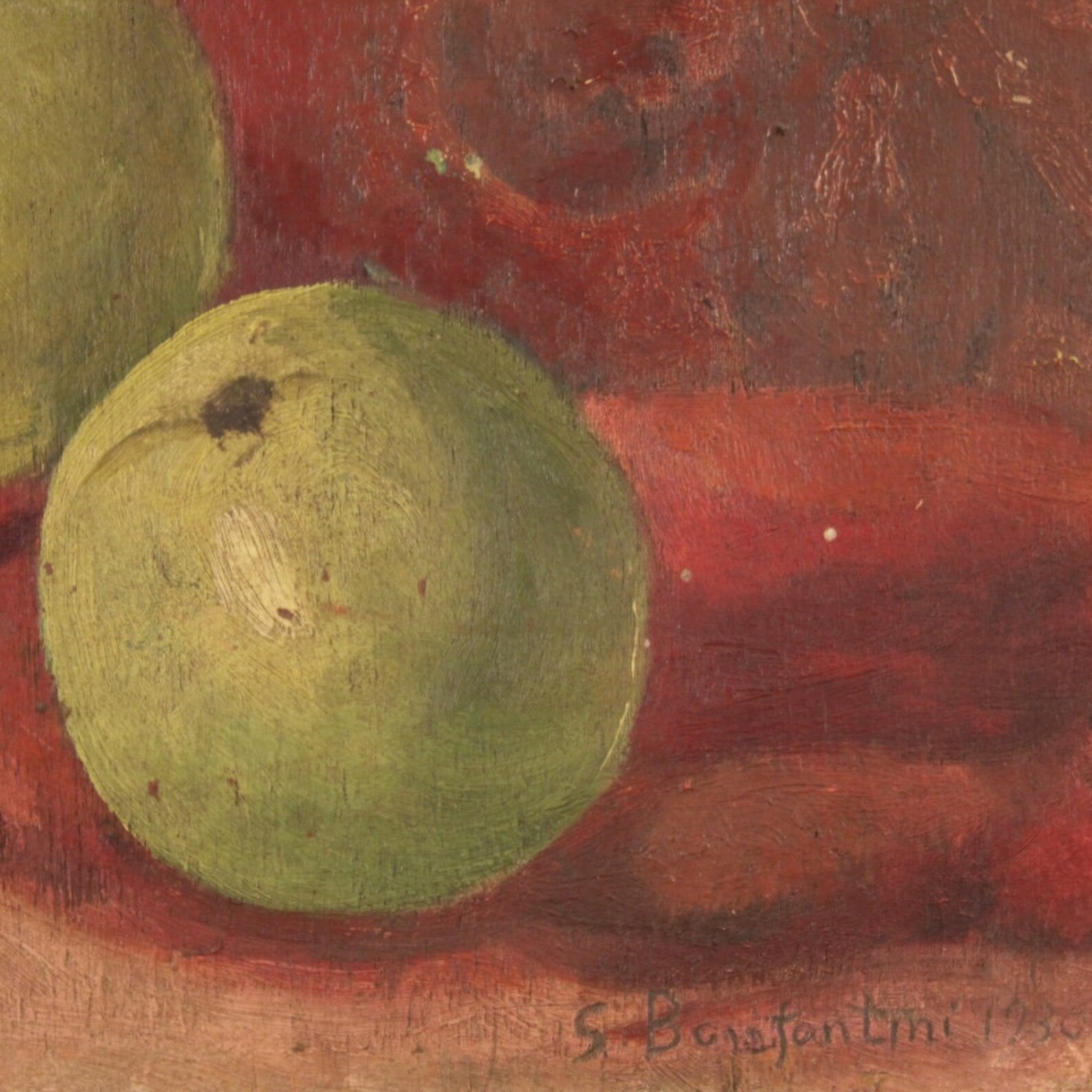 Painting Framework Oil on Panel Still Life With Frame Antique Style ...