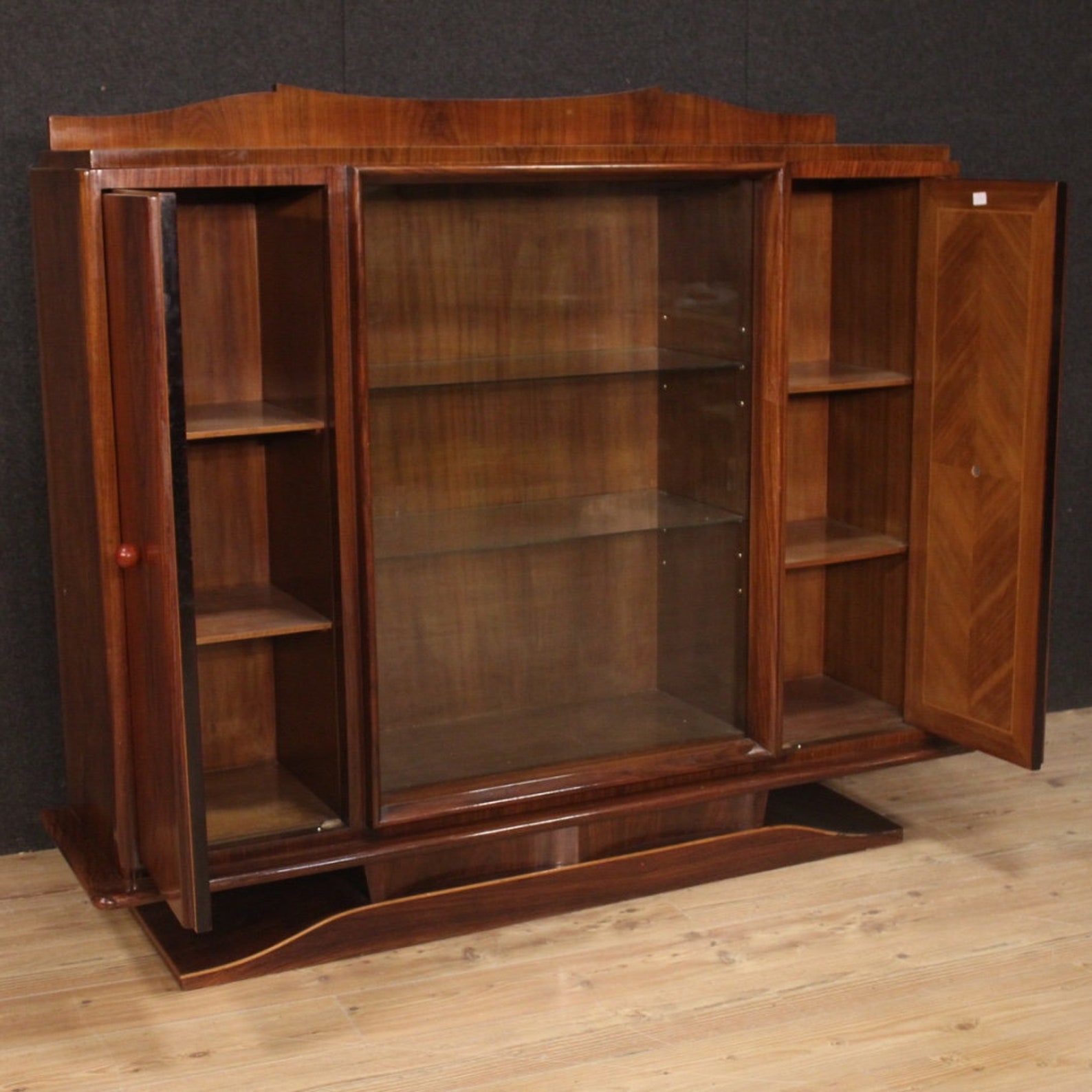 Vitrine Bookcase Display Cabinet Antique Style Art Deco Furniture in ...