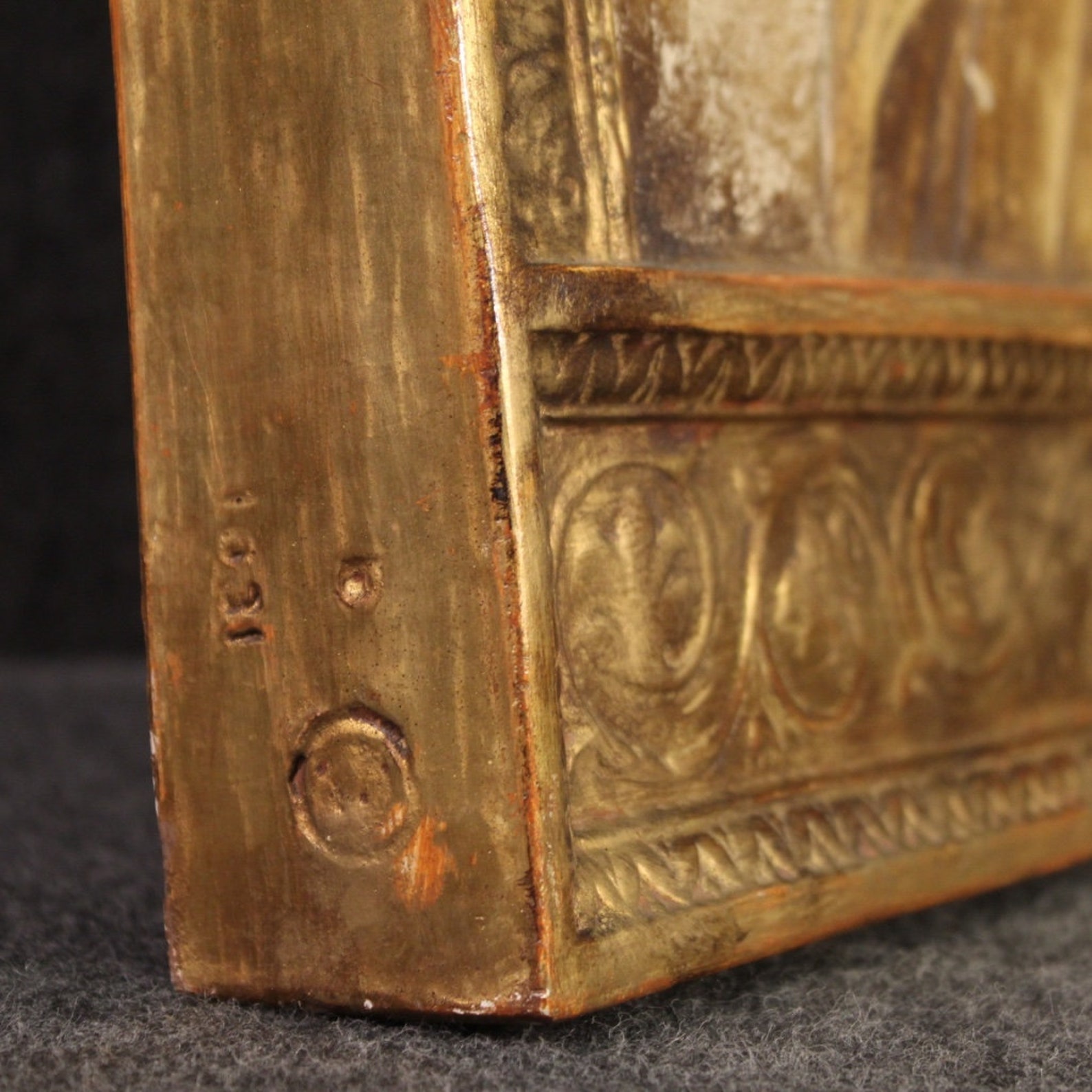 Terracotta Angel Terra Di Signa Stamped Bas-relief Sculpture - Etsy