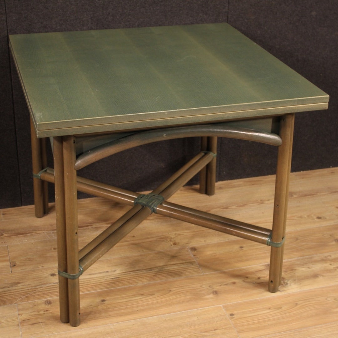 Modern Design Table Italian in Exotic Wood Vintage Style Living Room ...