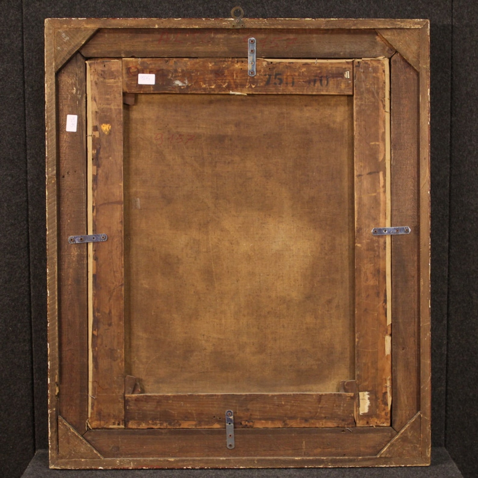 Antique Painting Framework Oil on Canvas With Frame Characters 700 18th ...
