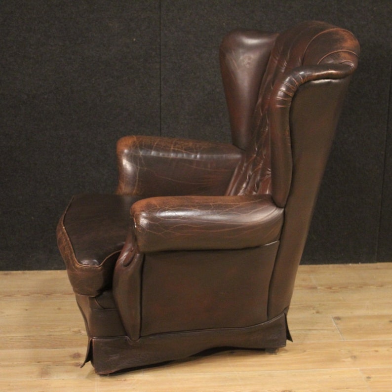 Armchair Chester Furniture Lounge Chair Living Room Brown - Etsy