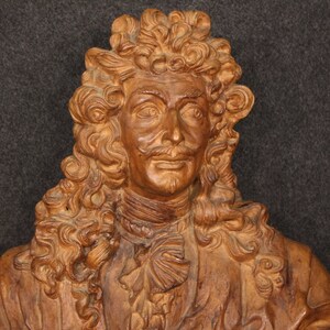Terracotta Sculpture Half Bust Statue Antique Style French Noble 20th ...