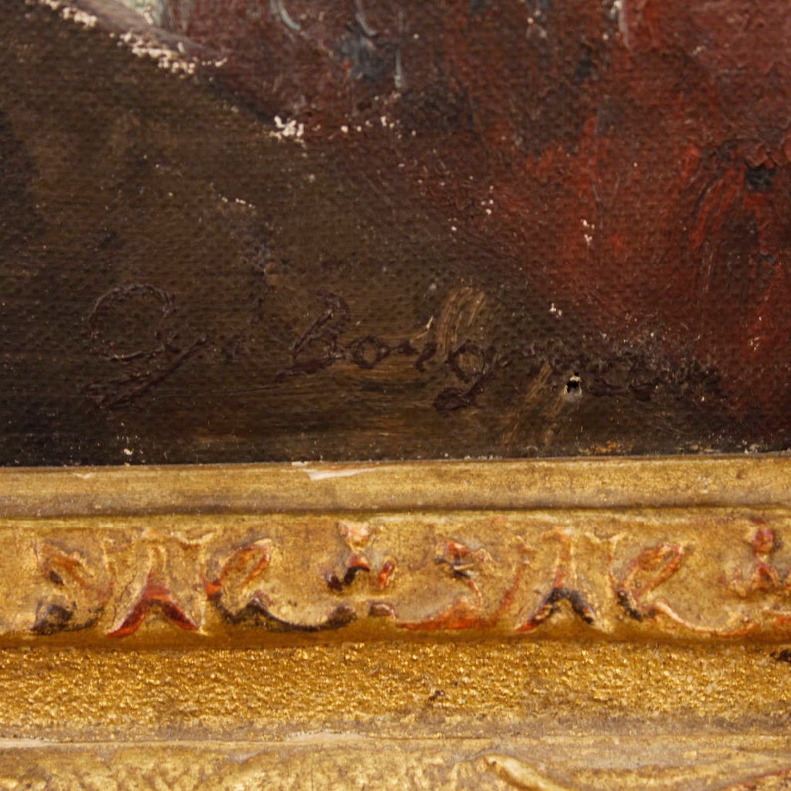 Dutch Signed Painting View of Cathedral From 20th Century - Etsy