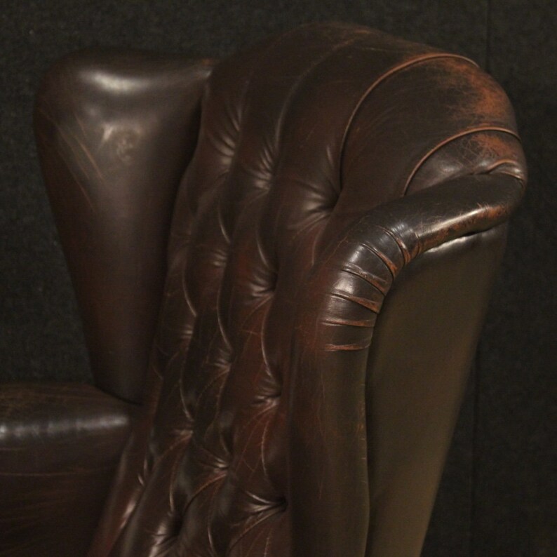 Armchair Chester Furniture Lounge Chair Living Room Brown - Etsy