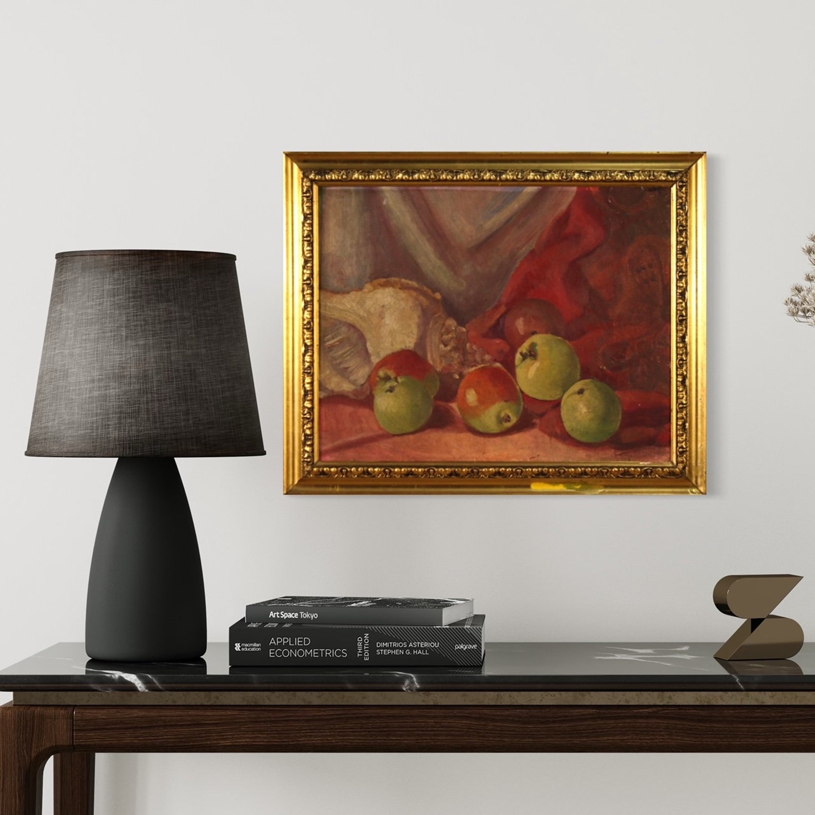 Painting Framework Oil on Panel Still Life With Frame Antique Style ...
