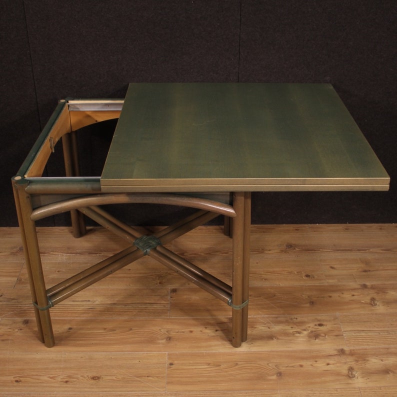 Modern Design Table Italian in Exotic Wood Vintage Style - Etsy