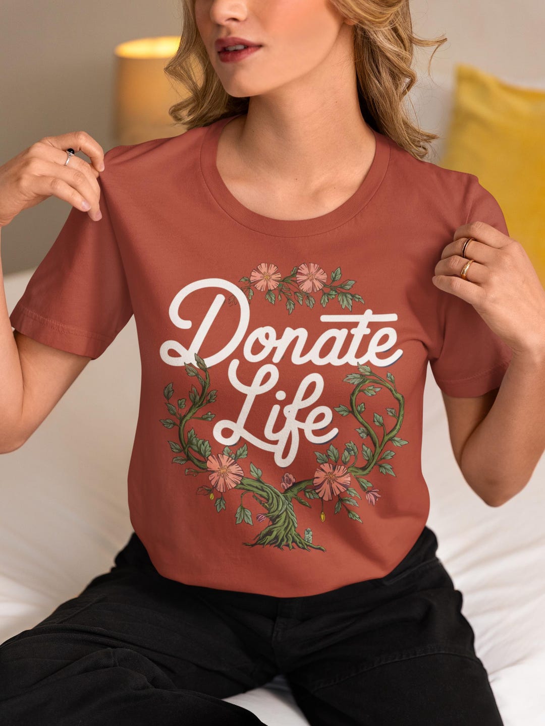 Donate Life T Shirt, Organ Donation, Organ Transplant, Support Organ ...