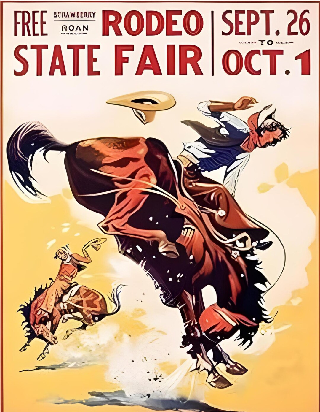 State Fair Vintage Rodeo Svg, Country Svg, Western Svg, Digital ...