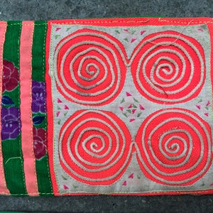 Vintage Tribal Flower Hmong Belt in the North of Vietnam - Etsy