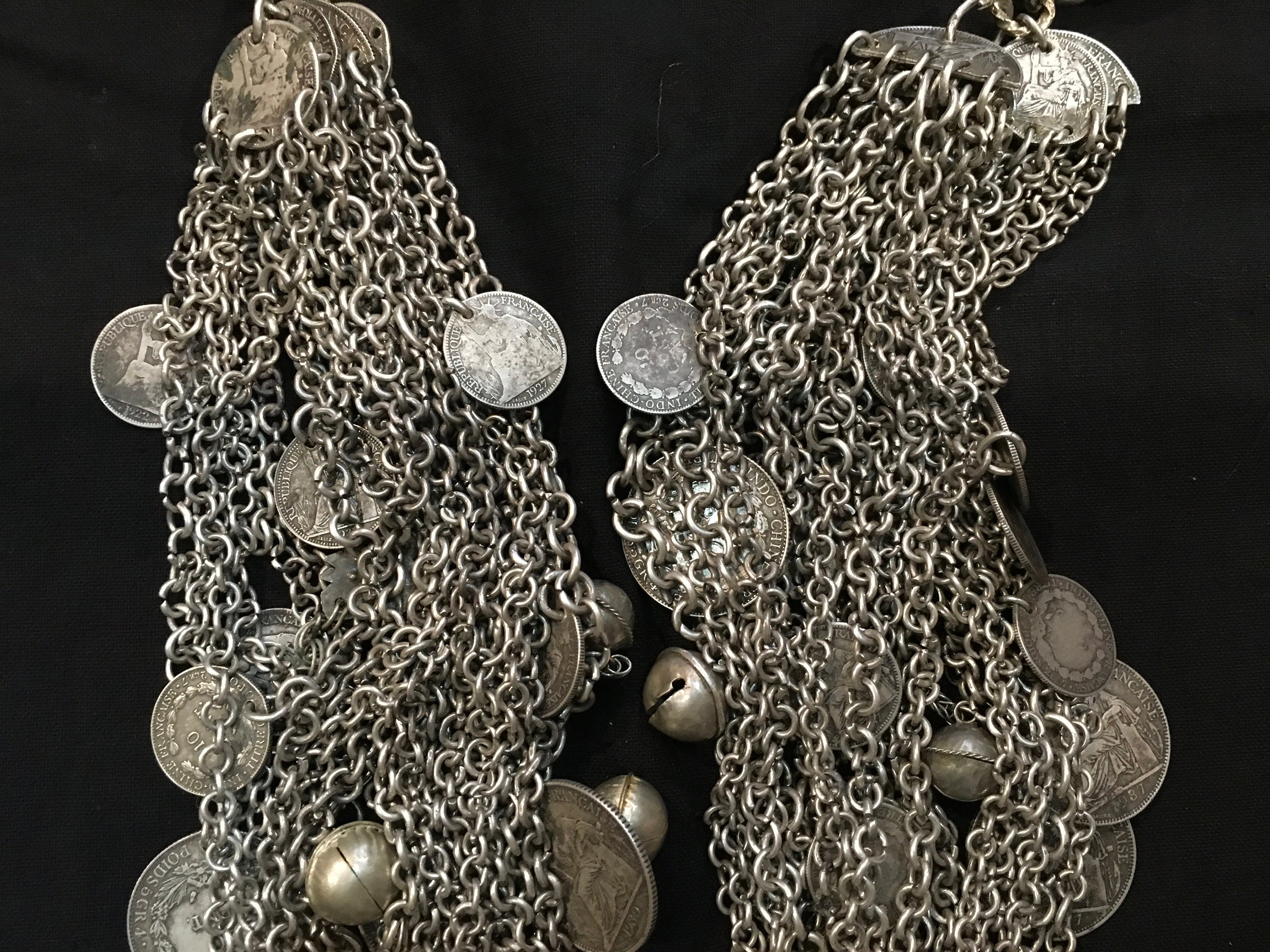 Vintage Tribal Hmong Silver Metal Torque Necklace Chain Choker | Etsy