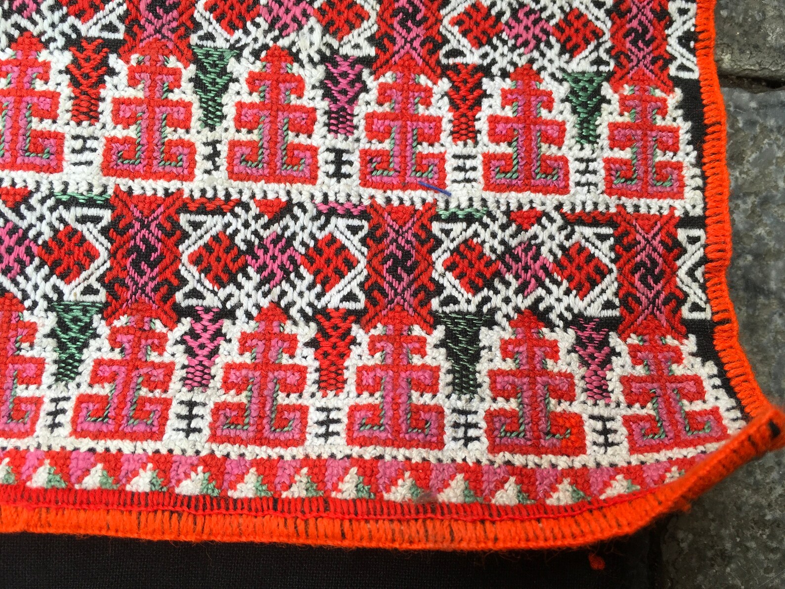 Vintage Tribal Red Dao Belt in Caobang Areavietnam - Etsy