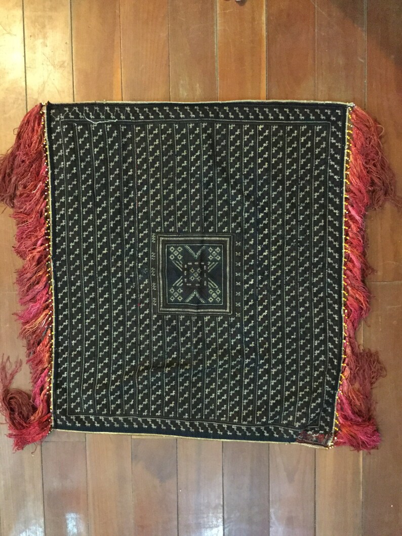 Vintage Tribal Red Dao Women 's Wedding Veils With Red - Etsy