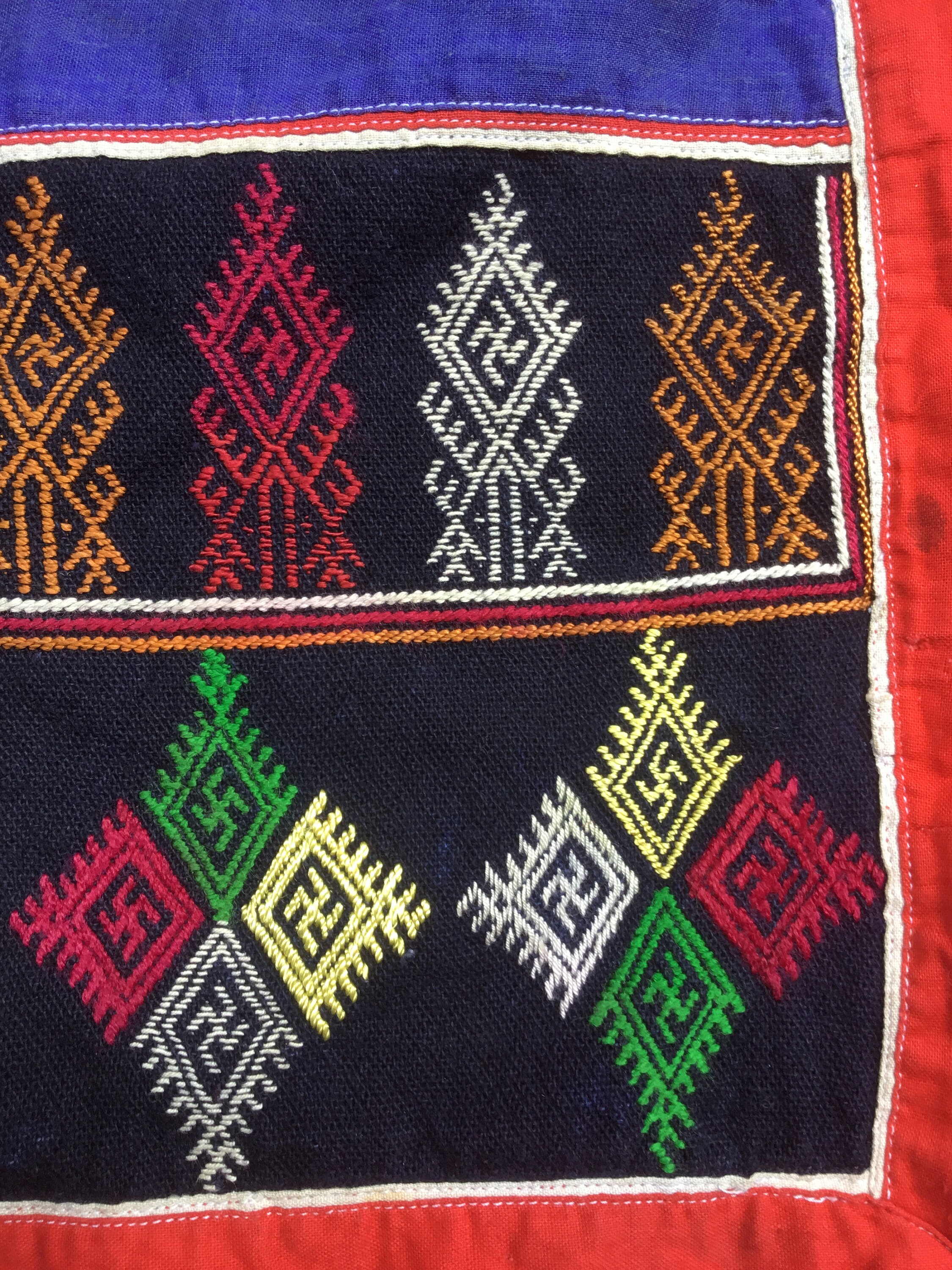 Vintage Tribal Red Dao Women Apron in Yen Bai Areanorth of | Etsy