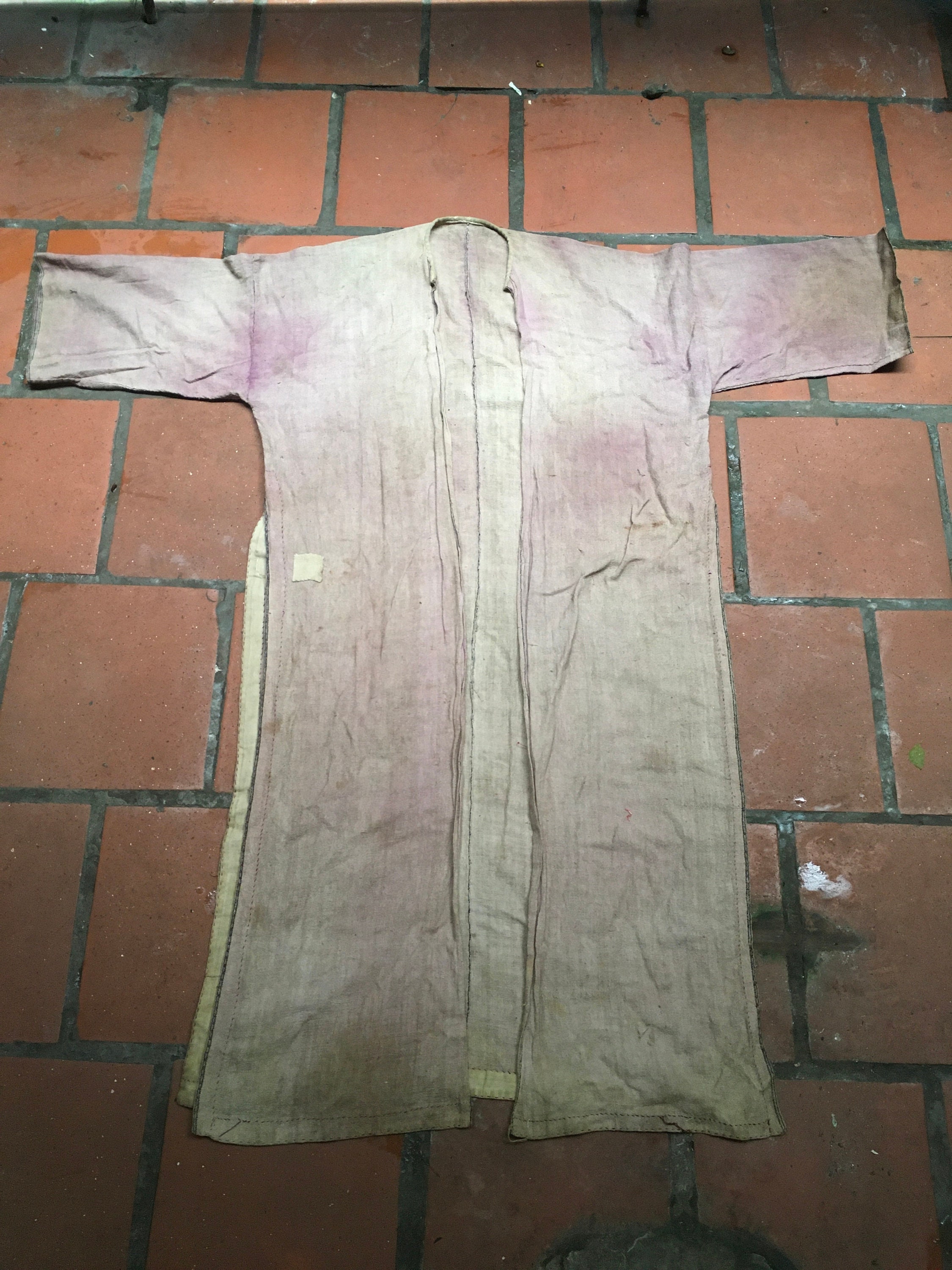 Vintage Tribal Red Dao Shaman Robe in Lao Cai Areanorth of - Etsy