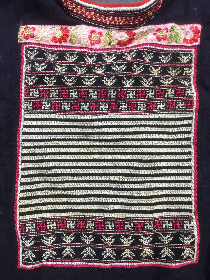Vintage Tribal Man Woman Bib in Lang Son Areanorth of Vietnam - Etsy