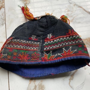 Vintage Tribal Dao Children's Hat in the North of Vietnam - Etsy