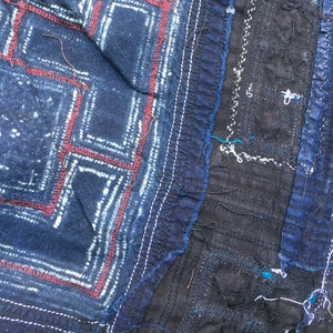 Vintage Tribal Hmong Batik Piece in Mu Cang Chai Villagenorth - Etsy