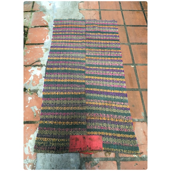 Vintage Tribal Tay Textile Blanket in Hagiang Areanorth of - Etsy