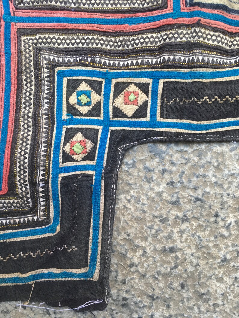 Vintage Tribal Hmong Batik Piece in Mu Cang Chai Villagenorth - Etsy