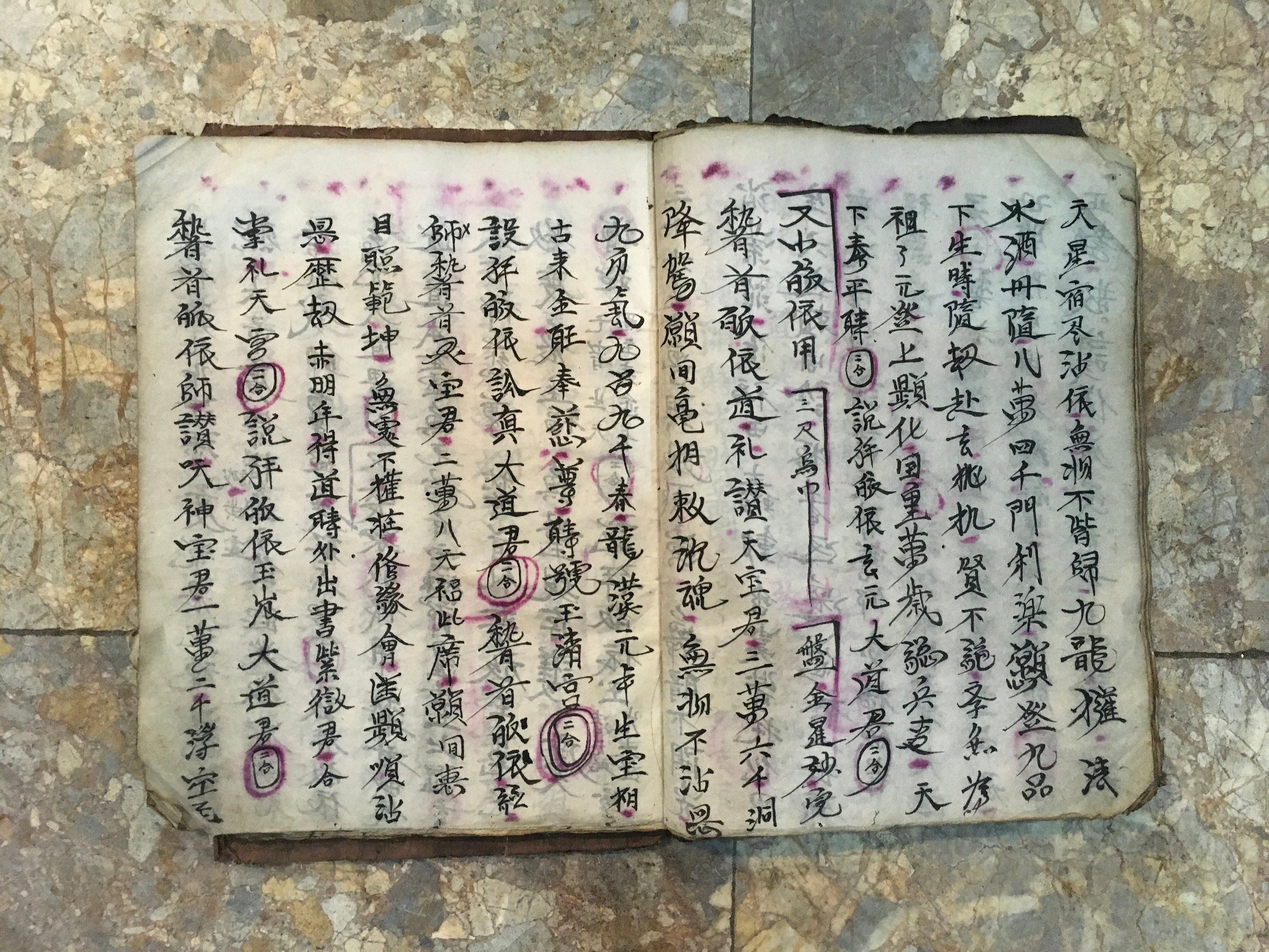 Vintage tribal Home-made Dao Ritual Book in the north of | Etsy