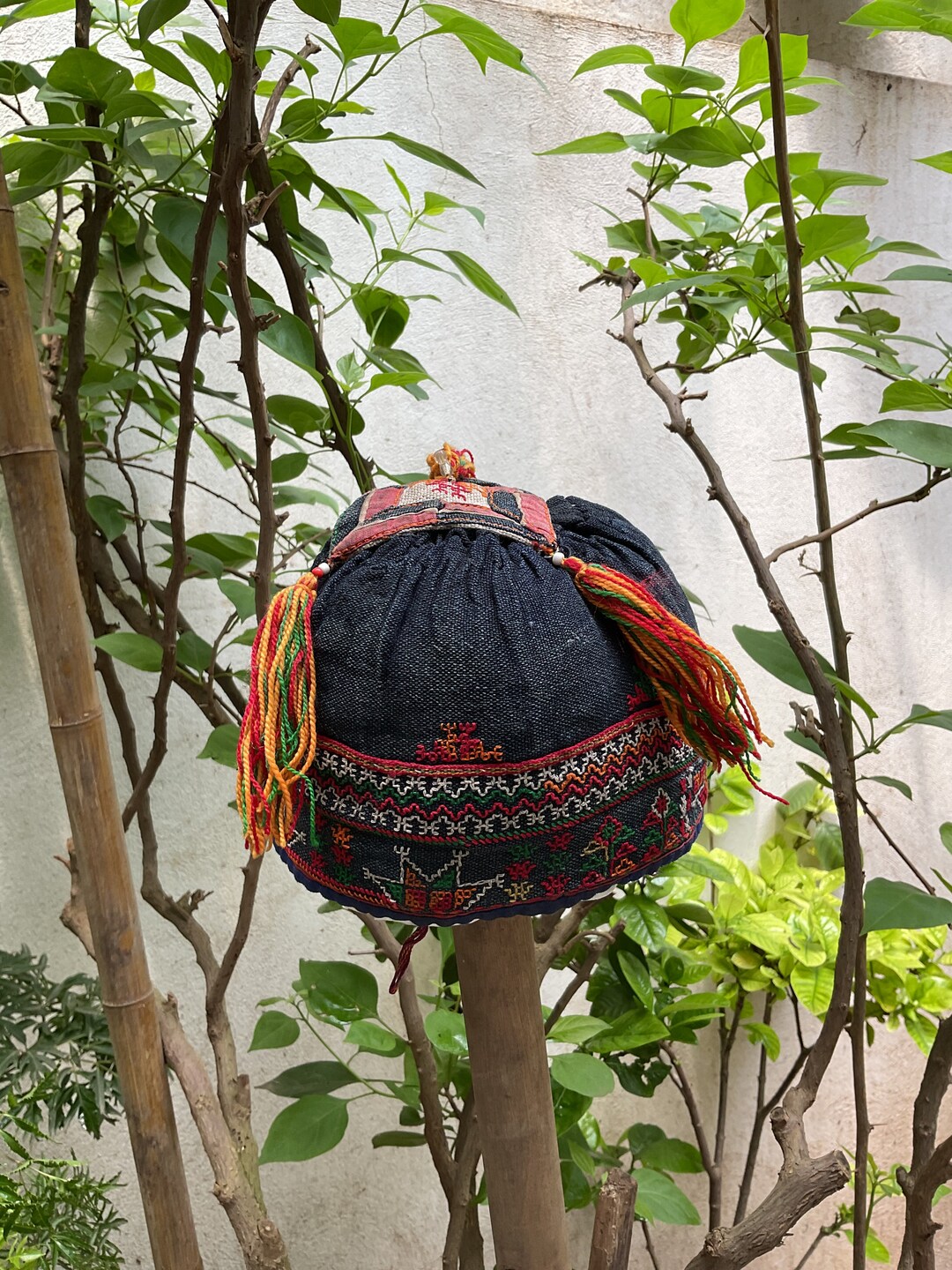 Vintage Tribal Dao Children's Hat in the North of Vietnam - Etsy
