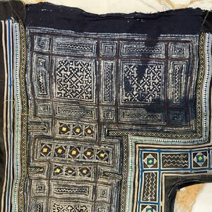 Vintage Tribal Hmong Batik Piece in Mu Cang Chai Village,north of ...