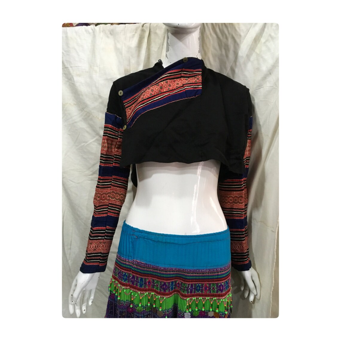 Vintage Tribal Hmong Man Jacket in Mai Chau Areanorth of | Etsy