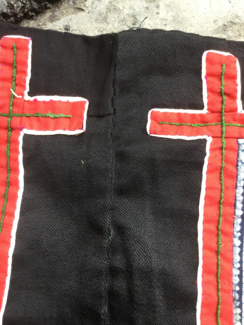 Vintage Tribal Hmong Batik Fabric Piece in Mu Cang Chai - Etsy