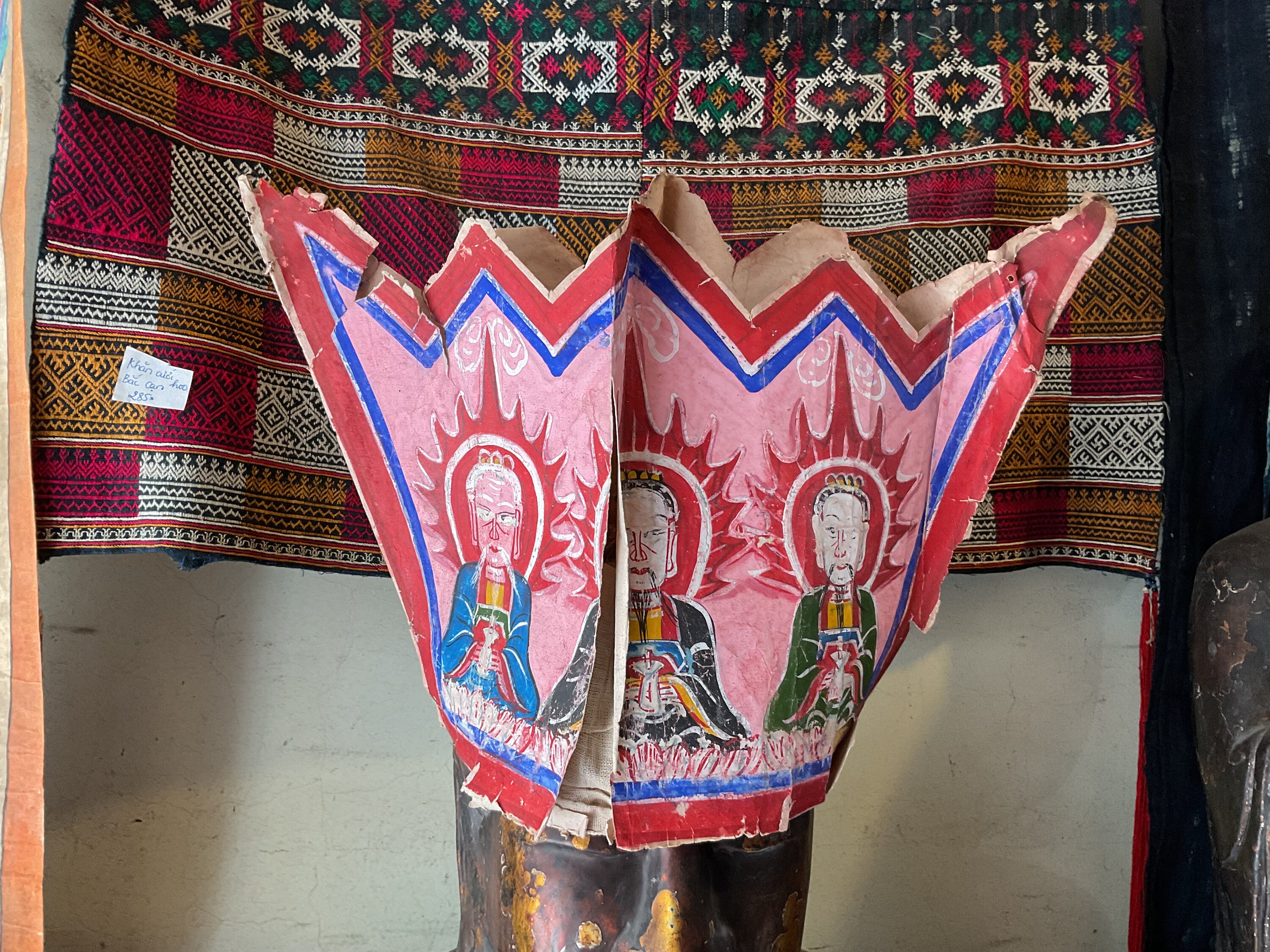 Vintage Tribal Dao Quan Chet Priest Crown in the North of Vietnam - Etsy