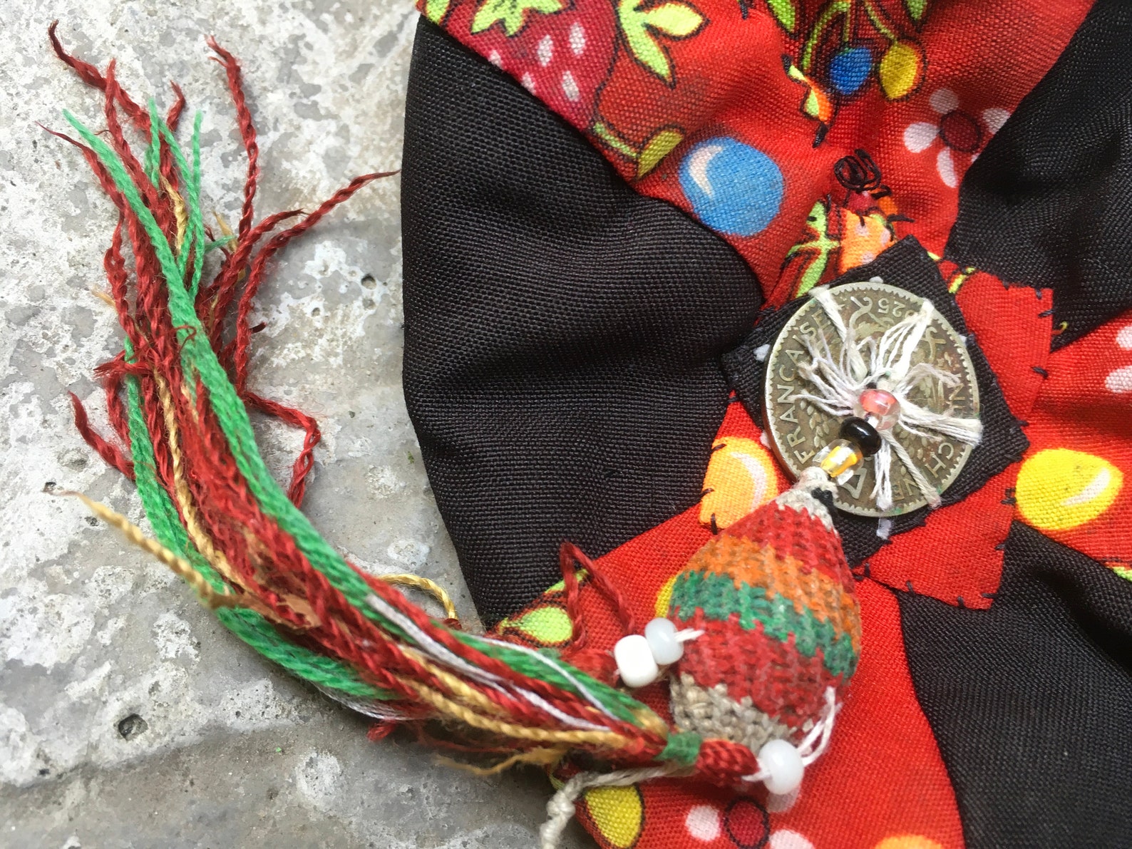 Vintage tribal Dao children's hat in the north of Vietnam | Etsy