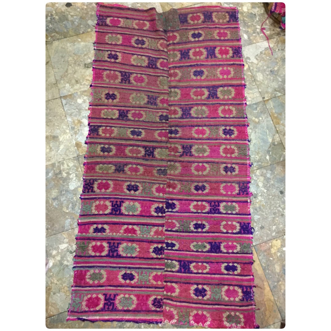 Vintage Tribal Tay Textile Blanket in Hagiang Province in the North of ...