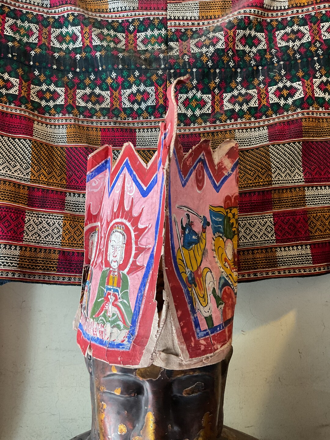 Vintage Tribal Dao Quan Chet Priest Crown in the North of Vietnam - Etsy