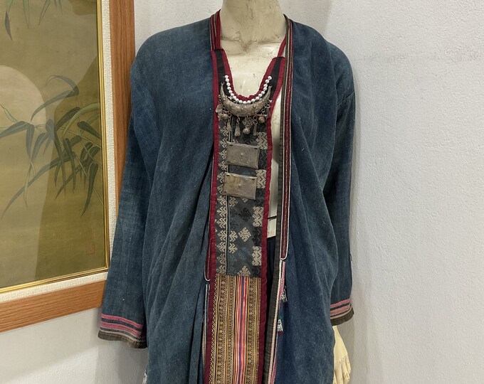 Vintage Tribal Red Dao Women Necktie in Sapa Area,north of Vietnam - Etsy