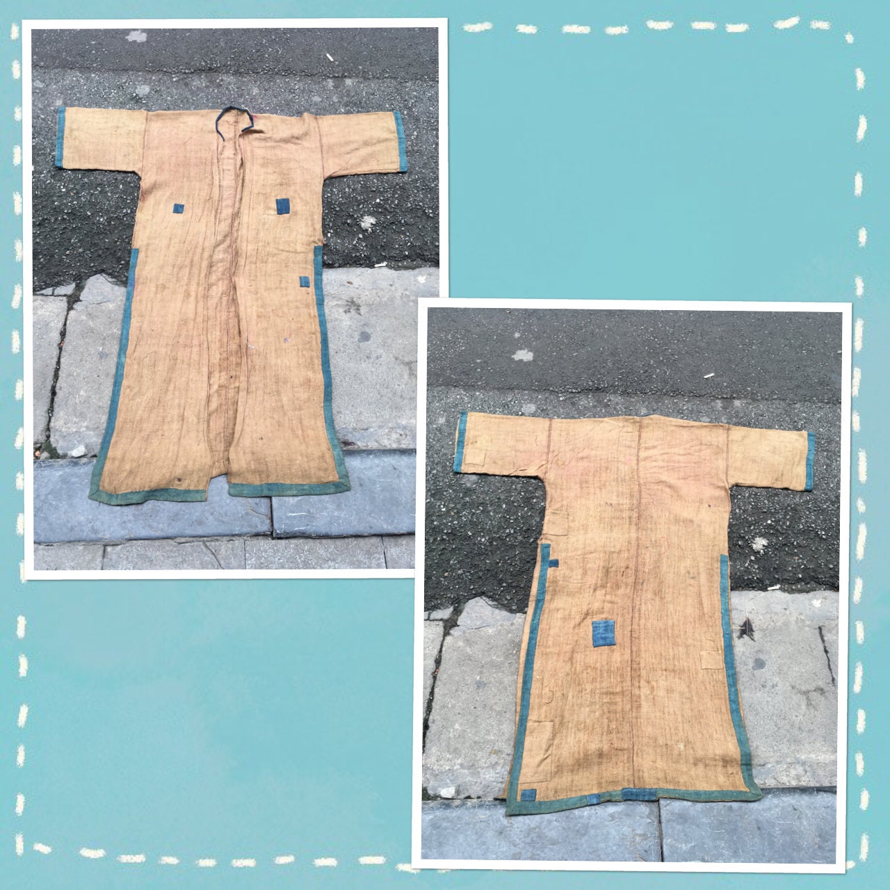 Vintage tribal Red Dao Shaman Robe in Lao Cai areanorth of | Etsy