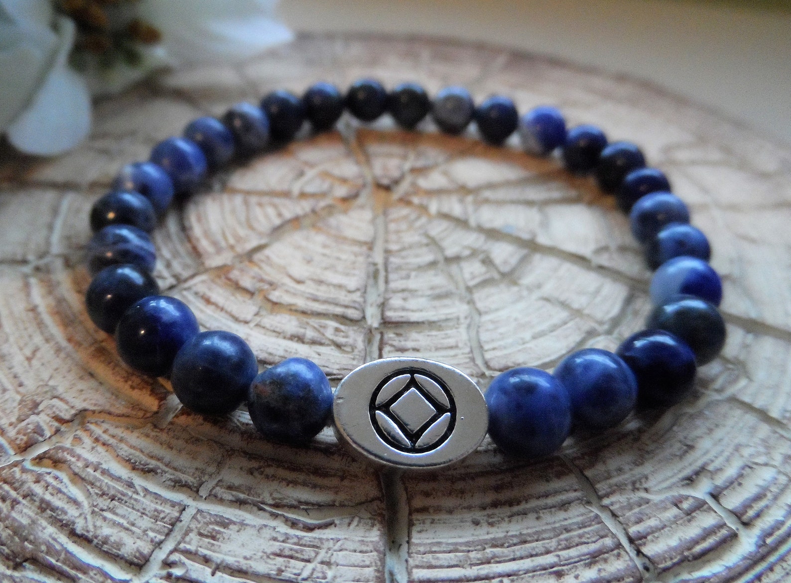 Recovery Sobriety Beaded Stretch Bracelet AA Recovery Gifts | Etsy