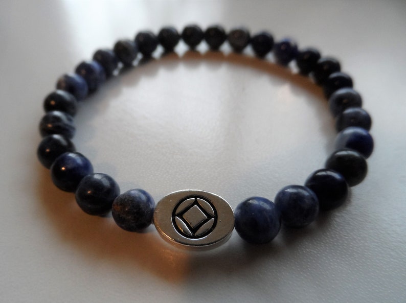 Recovery Sobriety Beaded Stretch Bracelet AA Recovery Gifts | Etsy