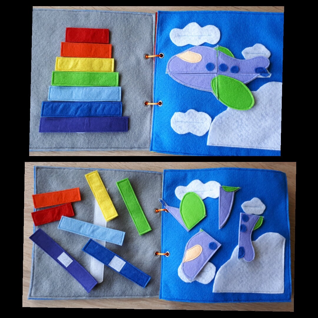 Children's Activity Book happy Boy Quiet - Etsy