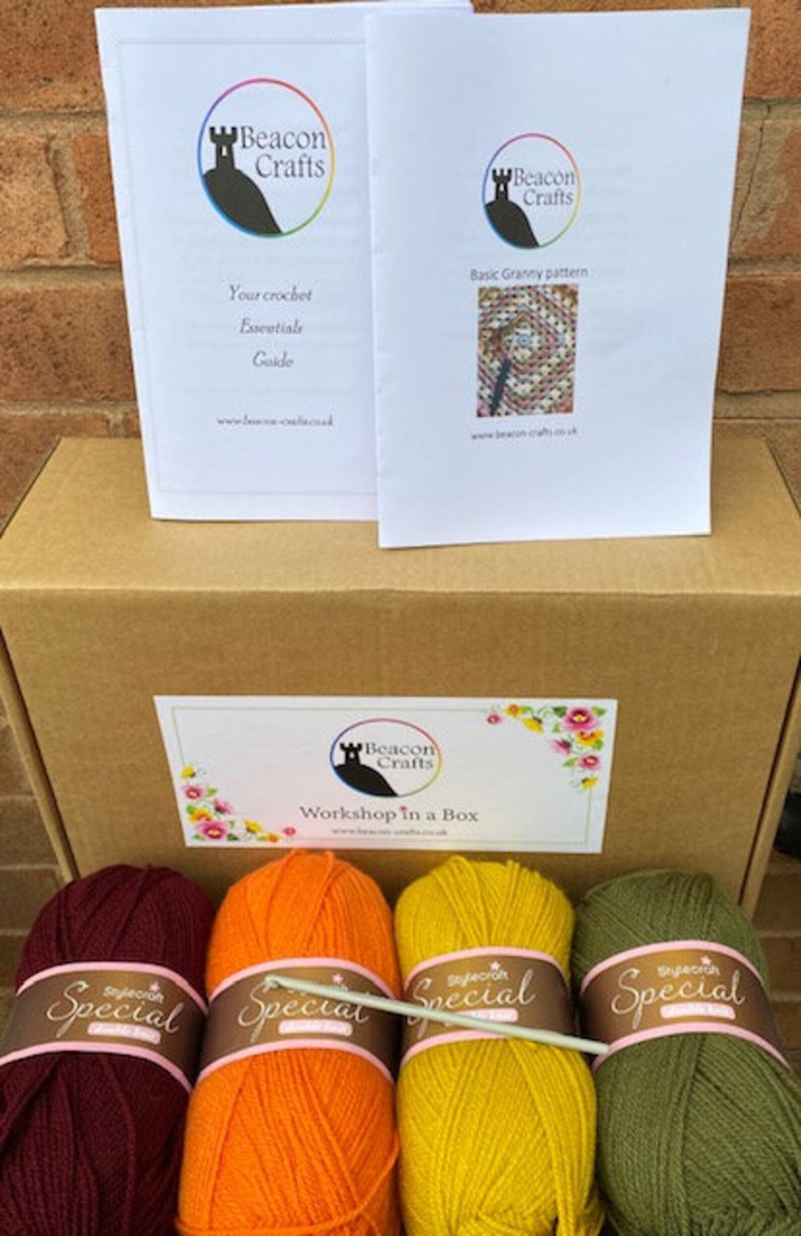 Learn to Crochet Beginners Crochet Kit With Full Instructions | Etsy UK