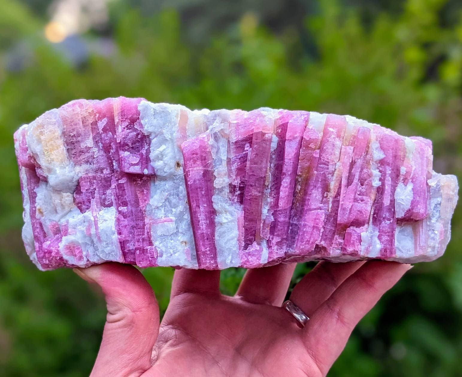 Pink Tourmaline Stone / High Quality / Raw Pink Tourmaline in - Etsy ...