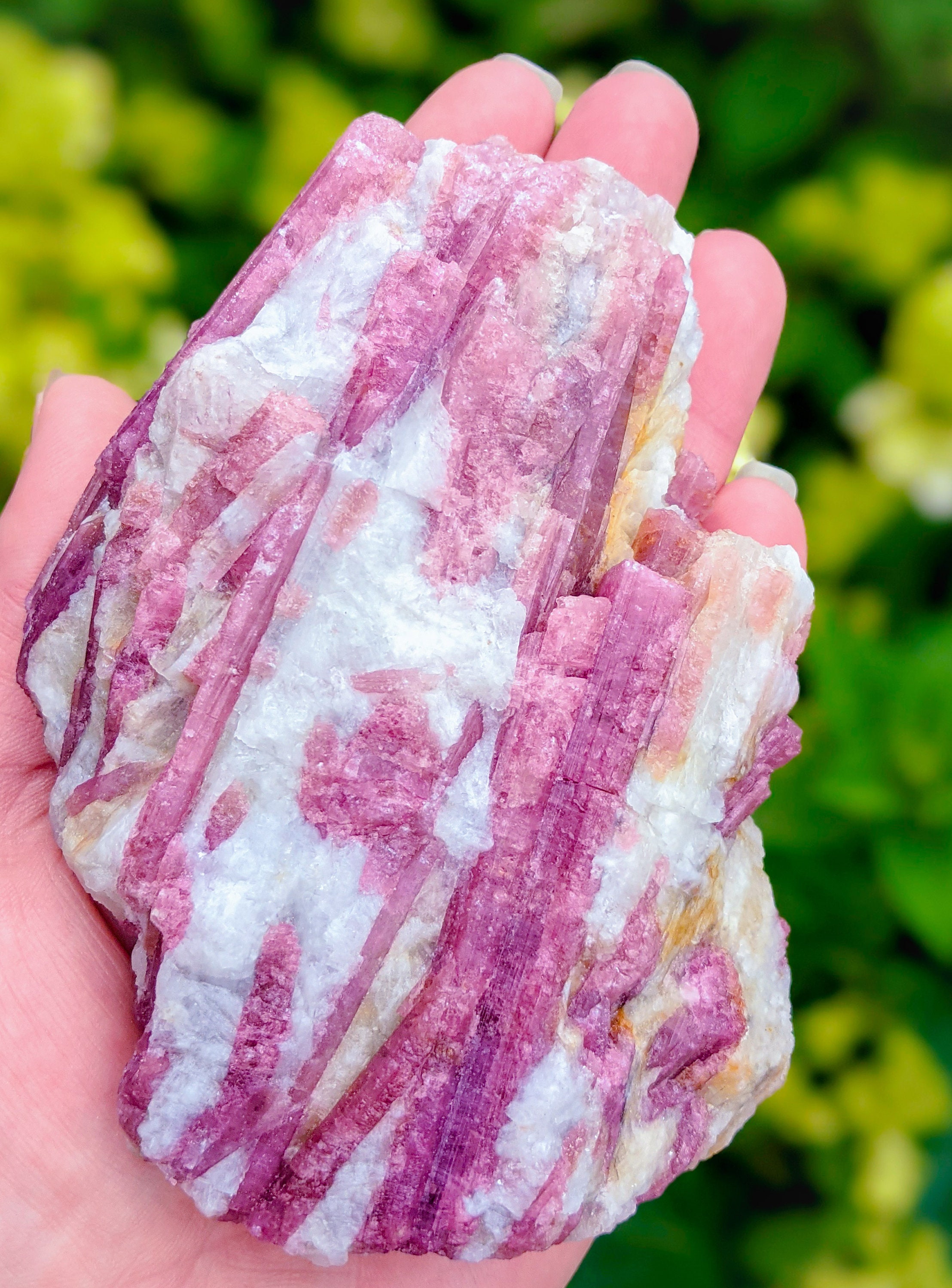 Pink Tourmaline Stone / High Quality / Raw Pink Tourmaline in - Etsy ...