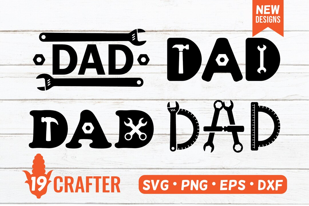 Dad and Tools SVG, Father's Day SVG, Dad Shirt Svg, Gift for Dad Svg ...